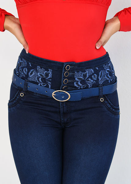 Sapphire High Waist Jean is the best jean for an apple shape– Jeans 2 Die 4